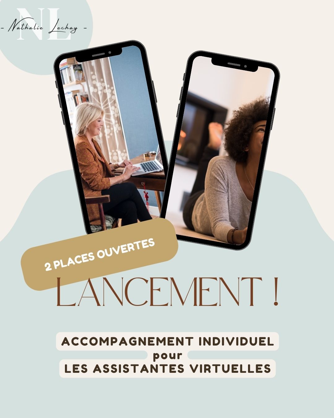 Accompagnement assistante virtuelle Nathalie Lechay